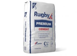 CEMEX RUGBY PREMIUM CEMENT POLY BAG 25KG BS EN197-1 32.5R - Fielden Factors